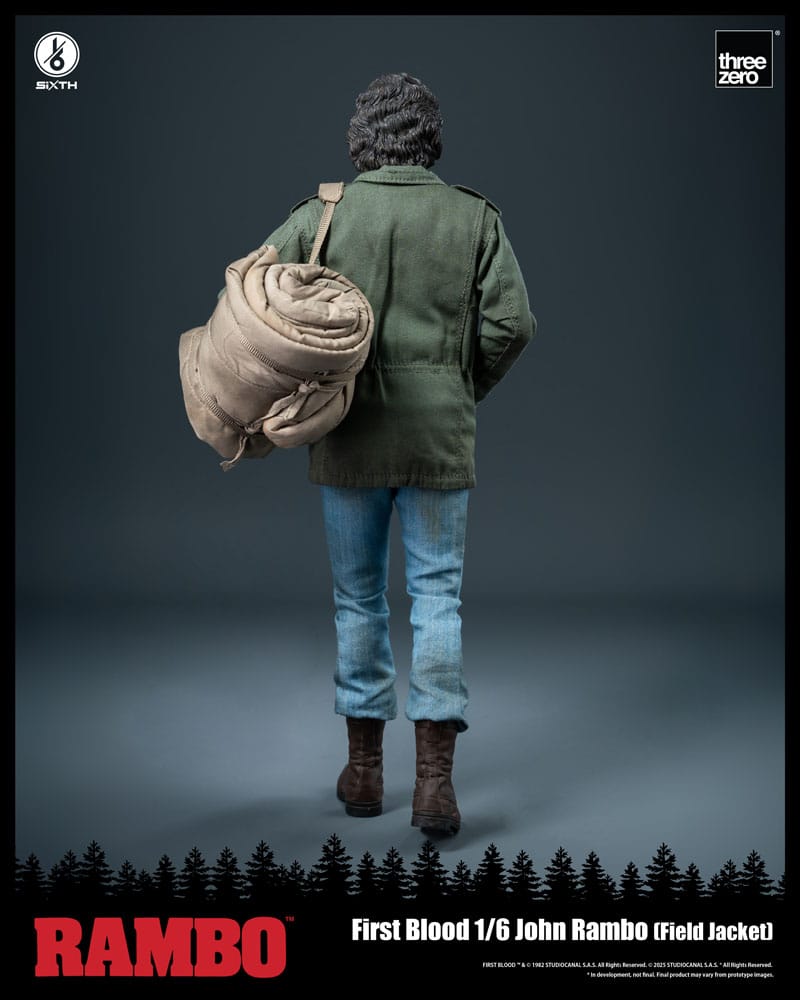 Rambo: First Blood Action Figure 1/6 John Rambo (Field Jacket) 31cm ...