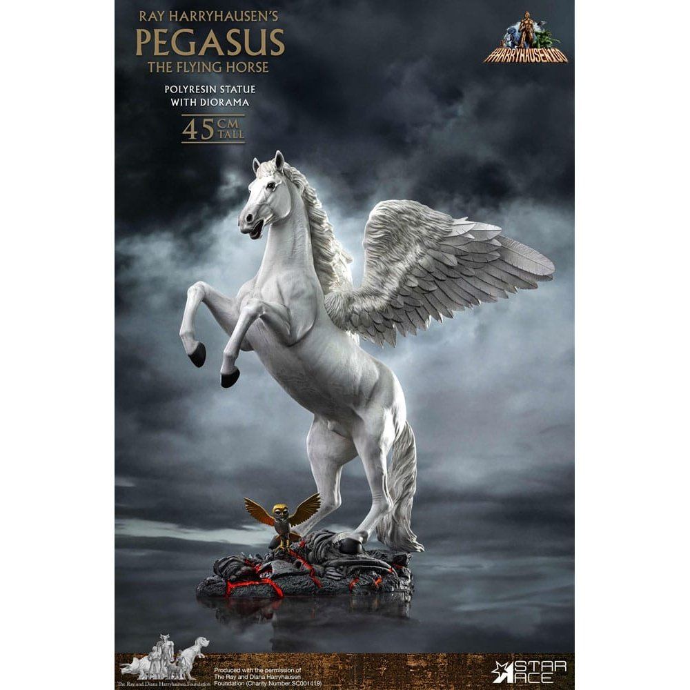 Ray Harryhausen Statue Pegasus: The Flying Horse 2.0 Deluxe Version 45 ...