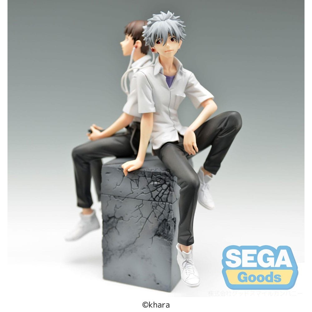 Rebuild of Evangelion Luminasta PVC Statue Shinji & Kaworu Evangelion ...