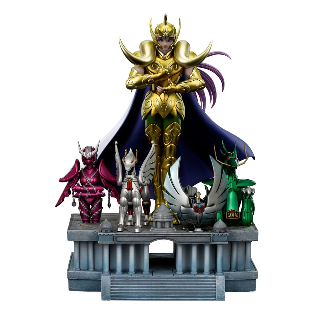 Saint Seiya Art Scale Statue 1/10 Aries Mu Deluxe 27cm – Hobby Figures