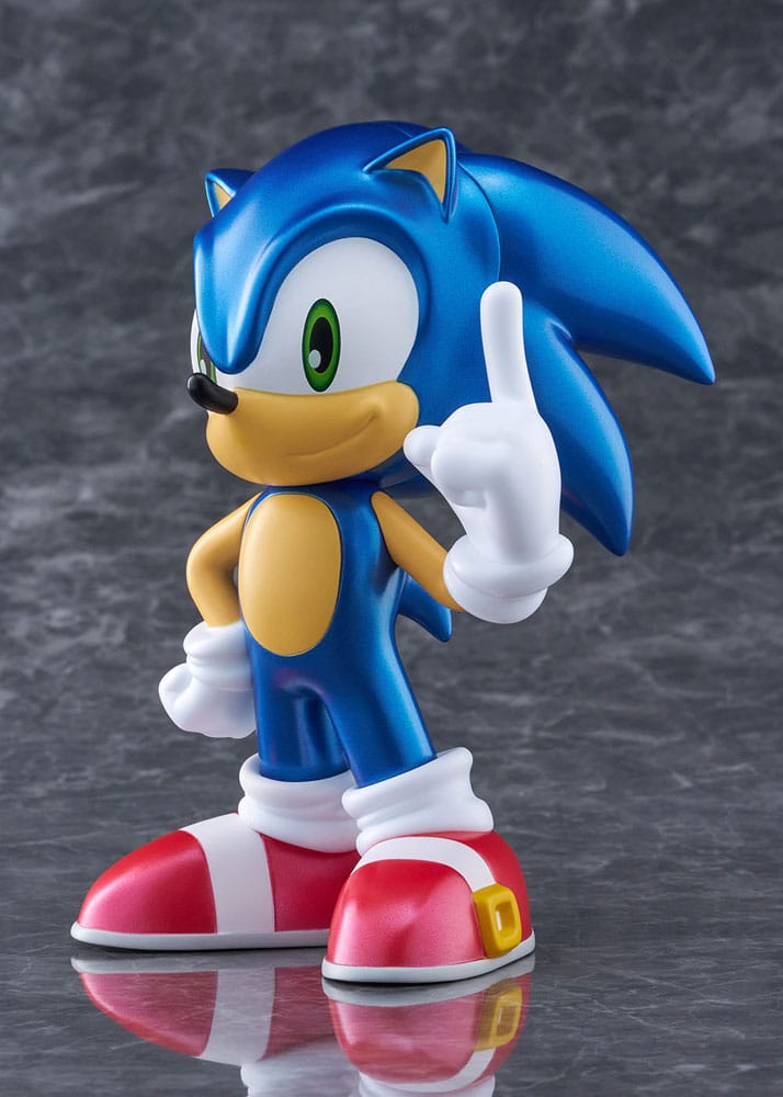 Sonic The Hedgehog Sofbi Vinyl Figure Sonic Metallic Ver. 15cm – Hobby ...