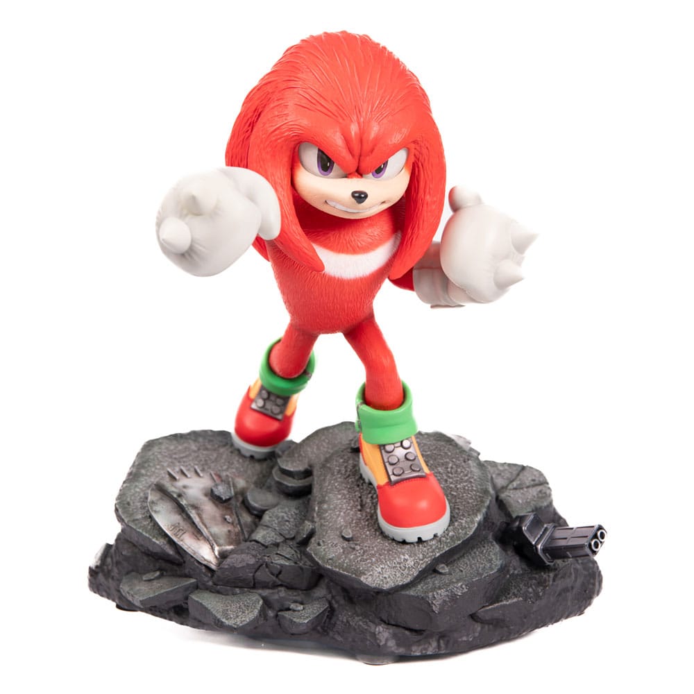 Sonic the Hedgehog 2 Statue Knuckles Standoff 30cm – Hobby Figures