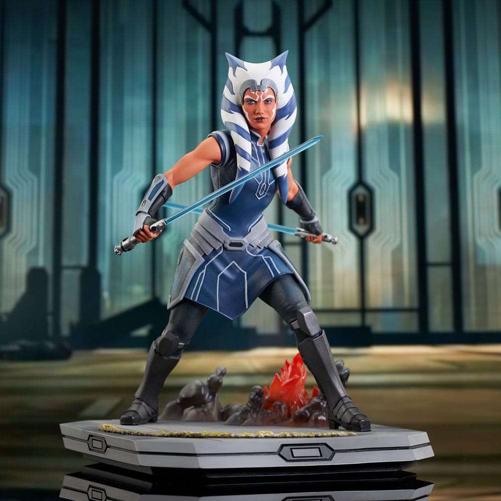 Star Wars: The Clone Wars Milestones Statue 1/6 Ahsoka Tano Web Exclus ...