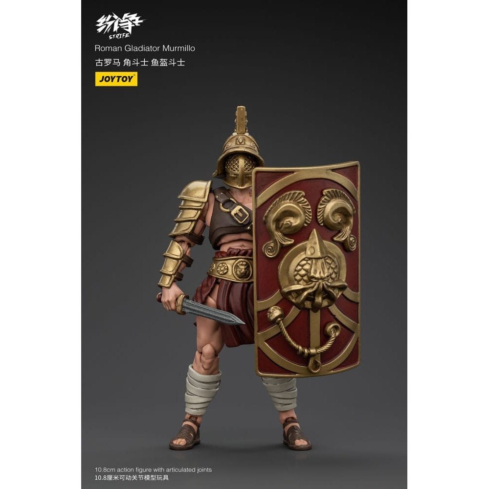 Strife Action Figure 1/18 Roman Gladiator Murmillo 11cm – Hobby Figures
