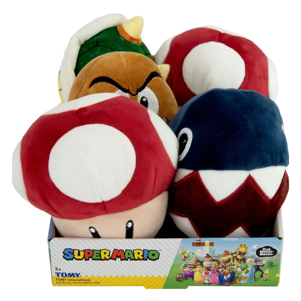 Super Mario Mocchi-Mocchi Junior Plush Figures Wave 11 15cm Assortment ...