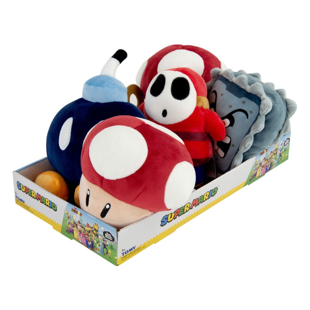 Super Mario Mocchi-Mocchi Junior Plush Figures Wave 10 15cm Assortment ...