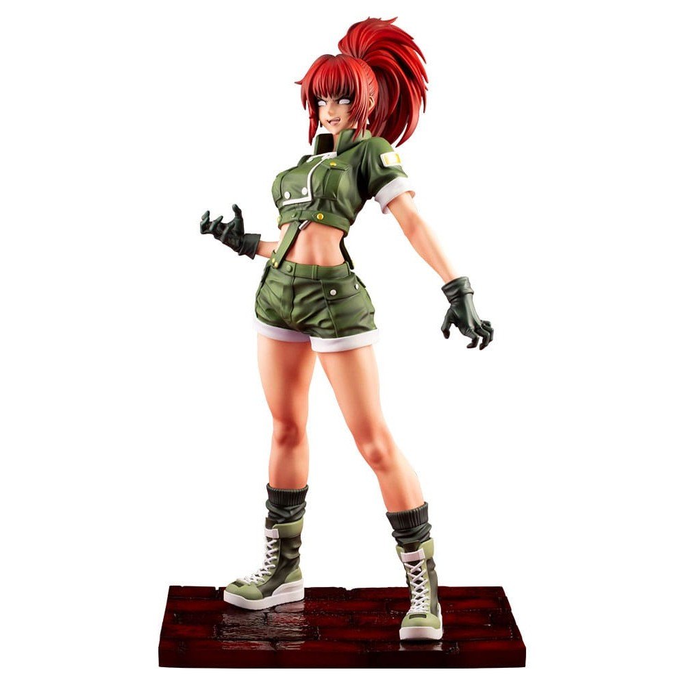 The King of Fighters '97 Bishoujo PVC Statue 1/7 Orochi Leona 23cm ...
