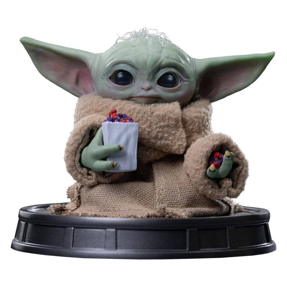The Mandalorian & Grogu Grogu Collection Statue Grogu Popcorn Time ...