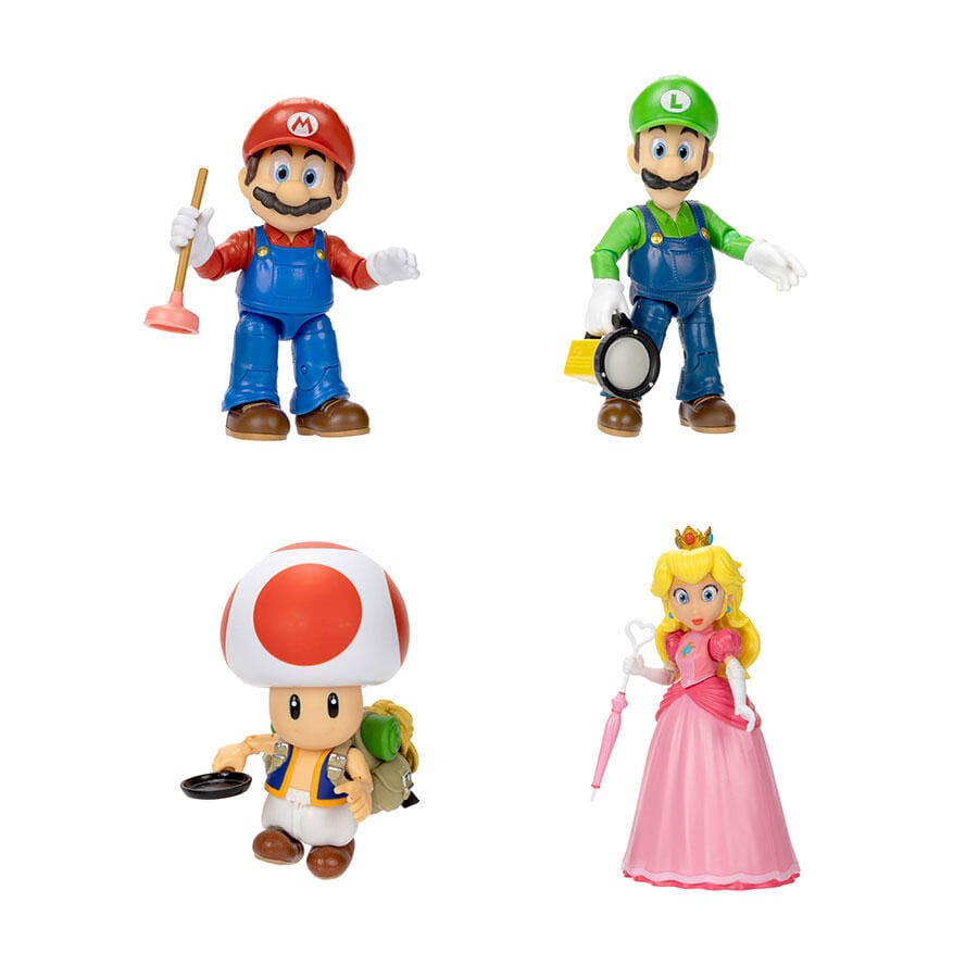 The Super Mario Bros. Movie Action Figures 13cm Assortment (6) – Hobby ...
