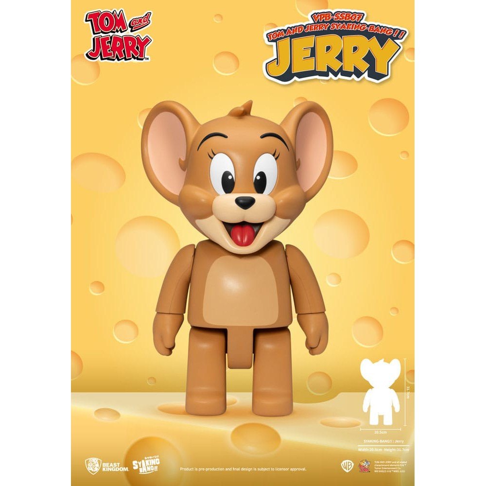 Tom & Jerry Syaking Bang PVC Figure Jerry 30cm – Hobby Figures
