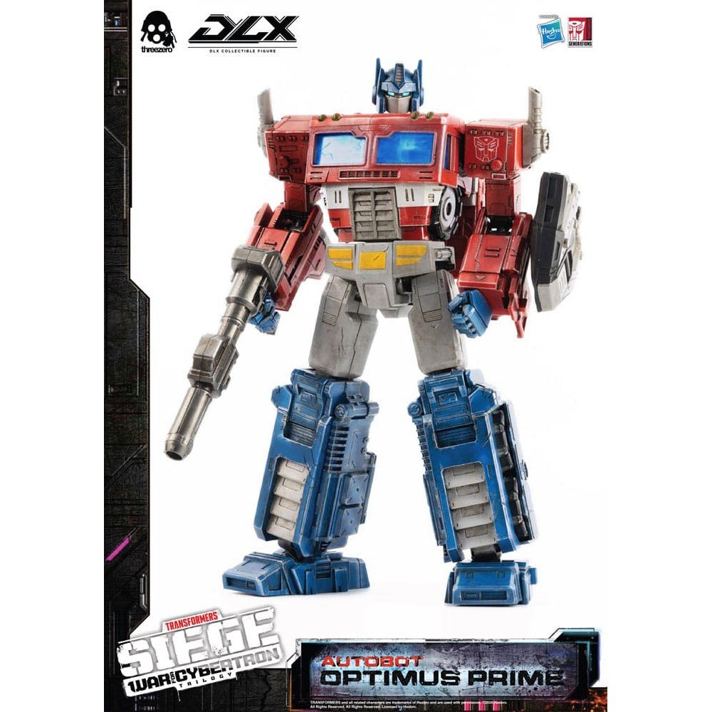 Transformers: War for Cybertron Trilogy DLX Action Figure 1/6 Optimus ...