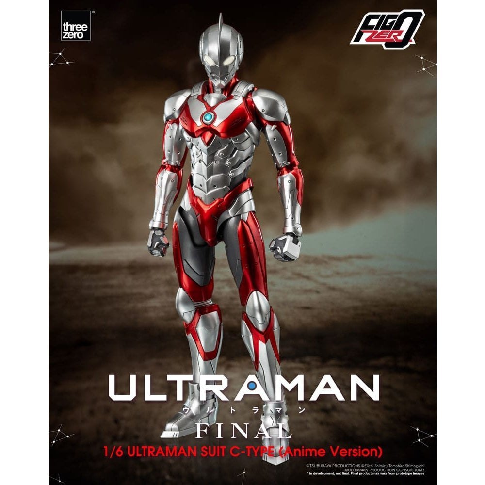 Ultraman FigZero Action Figure 1/6 Ultraman Suit C-Type (Anime Version ...
