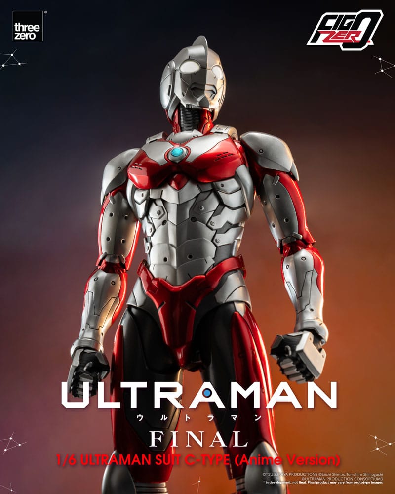 Ultraman FigZero Action Figure 1/6 Ultraman Suit C-Type (Anime Version ...