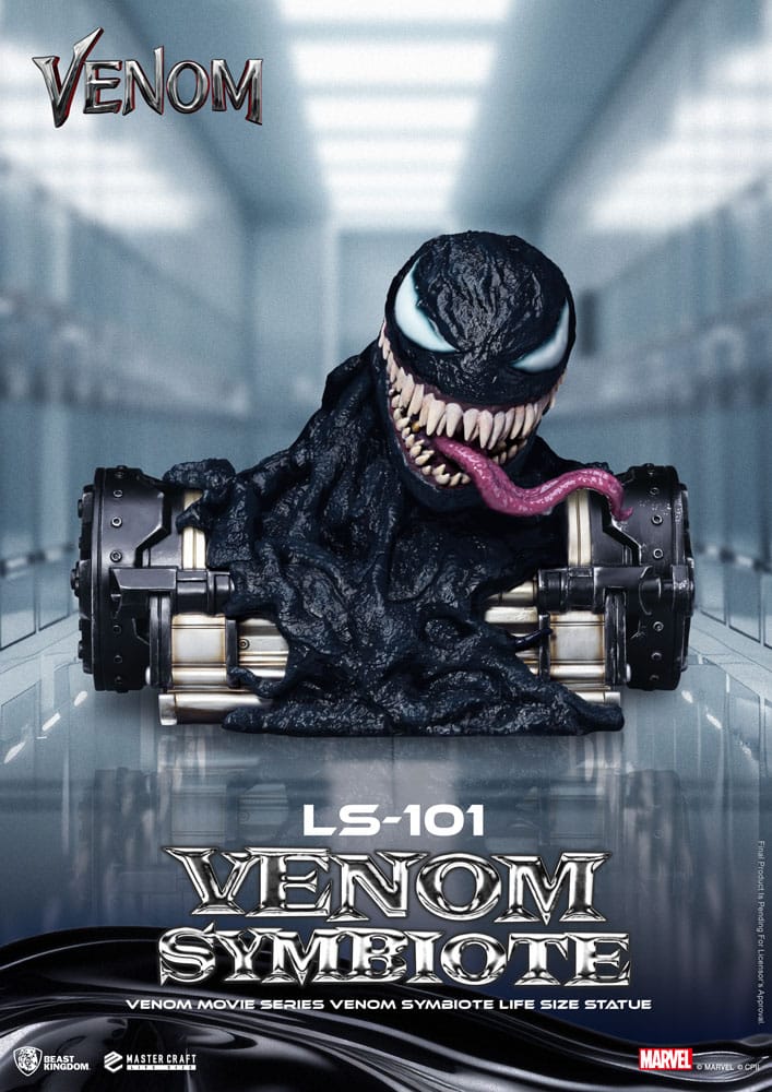 Venom Movie Series Life-Size Statue Venom Symbiote 24cm – Hobby Figures