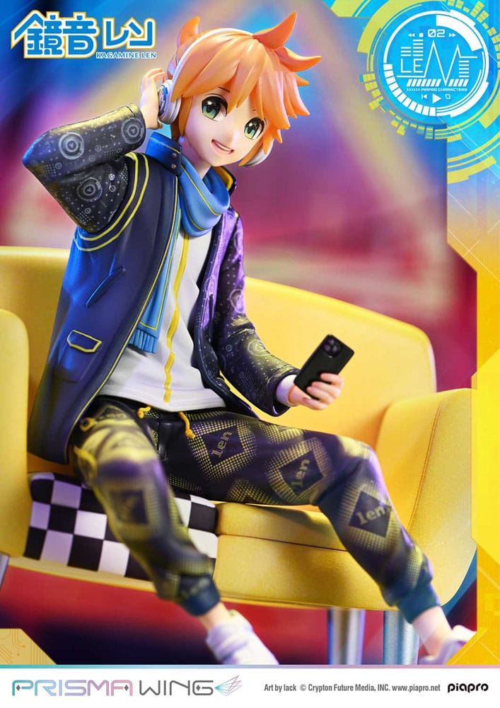 Vocaloid Piapro Characters Prisma Wing PVC Statue 1/7 Kagamine Len (Ar ...
