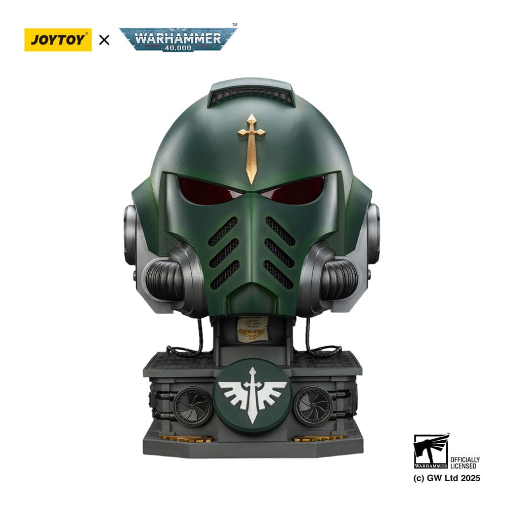 Warhammer 40,000: Dark Angels MkX Helmet & Display Stand 44cm – Hobby ...