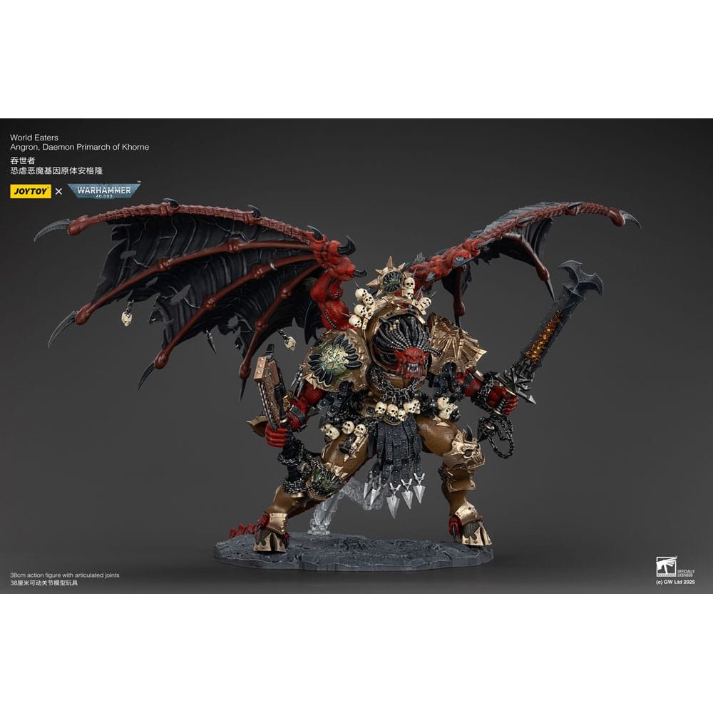 Warhammer 40k Action Figure World Eaters Angron Daemon Primarch of Kho ...