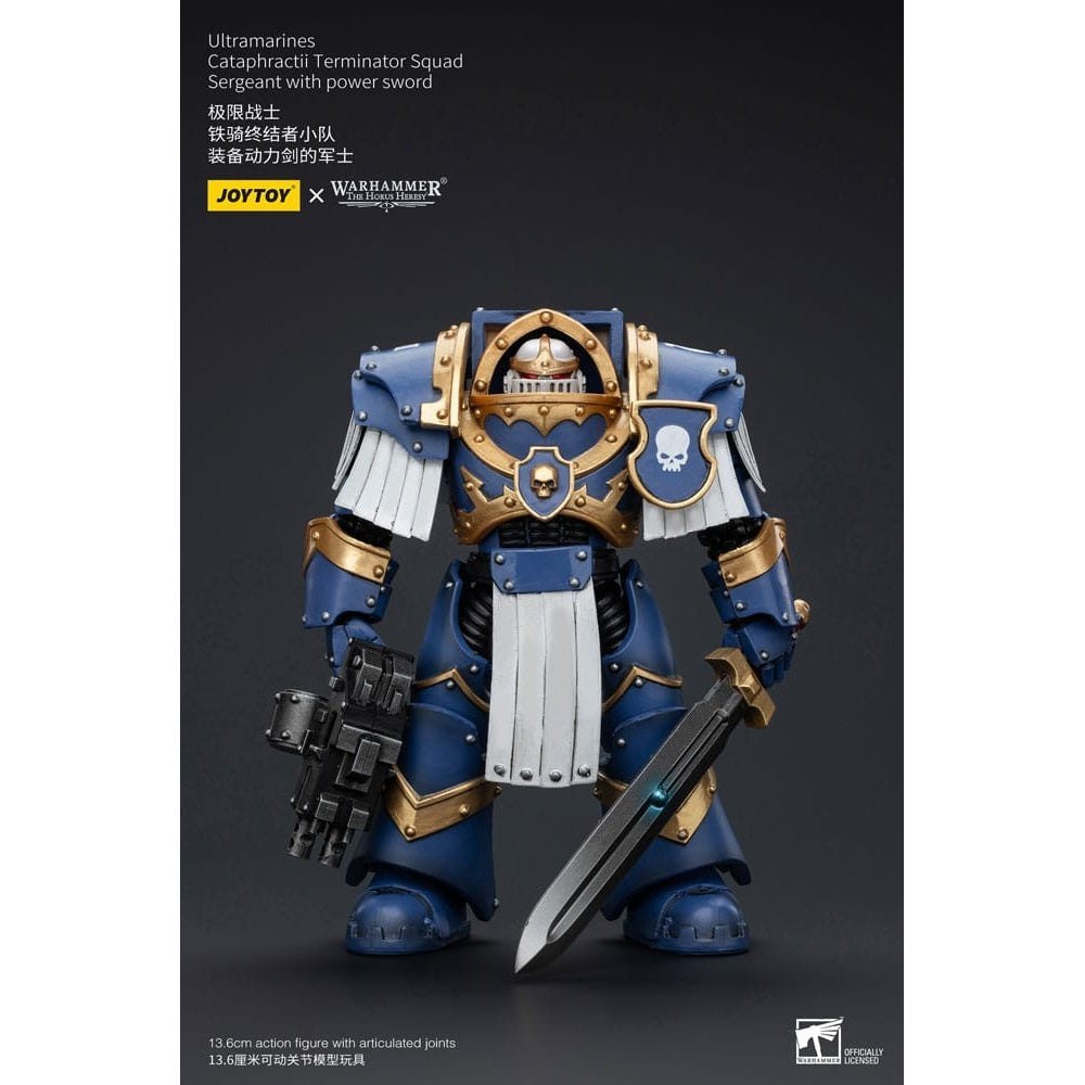 Warhammer The Horus Heresy Action Figure 1/18 Ultramarines Cataphracti ...