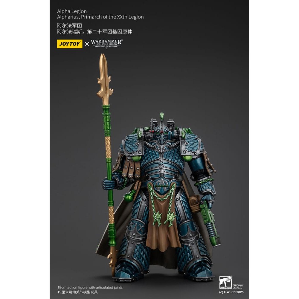 Warhammer The Horus Heresy Action Figure Alpha Legion Alpharius, Prima ...