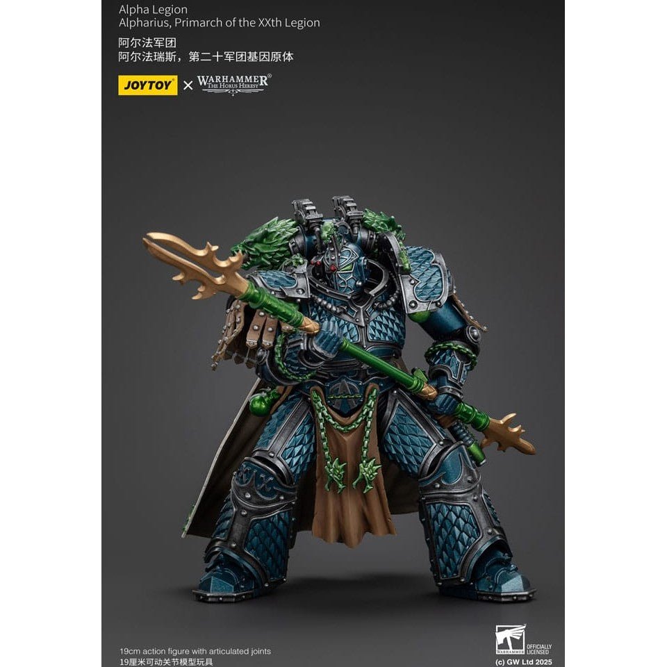 Warhammer The Horus Heresy Action Figure Alpha Legion Alpharius, Prima ...