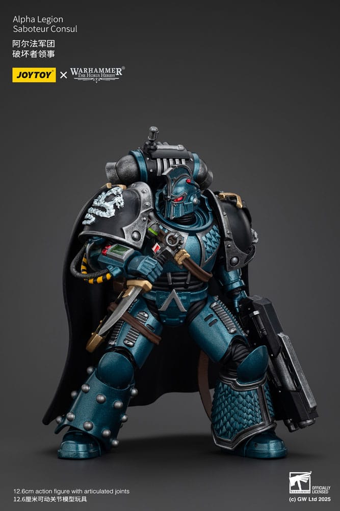 Warhammer The Horus Heresy Action Figure Alpha Legion Saboteur Consul ...