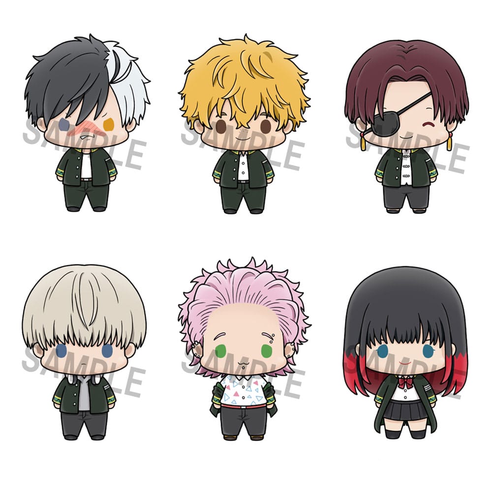 Wind Breaker Chokorin Mascot Series Trading Figure 6-Pack Vol. 2 5cm ...