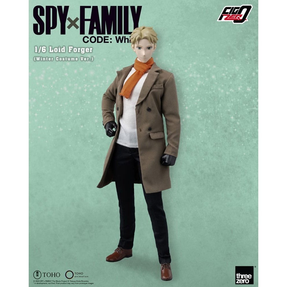 Spy x Family FigZero Action Figure 1/6 Loid Forger (Winter Costume Ver ...