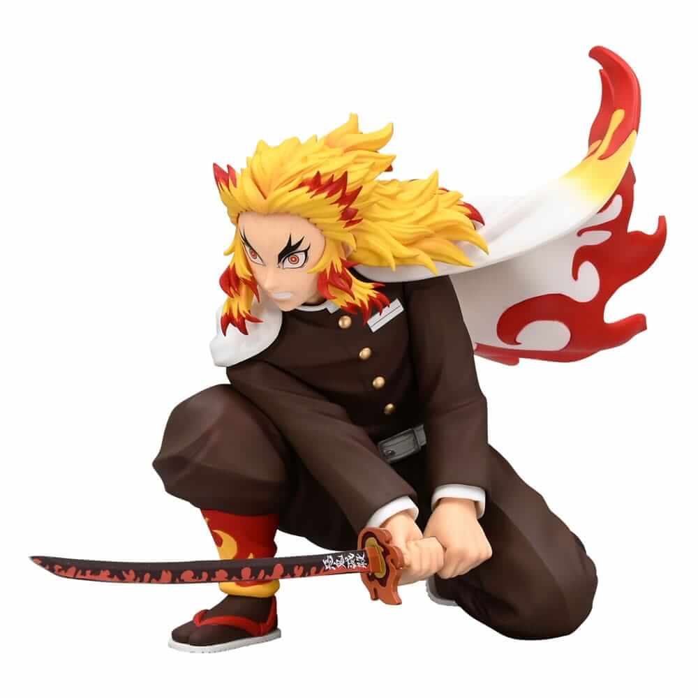 Demon Slayer: Kimetsu no Yaiba Noodle Stopper PVC Statue Rengoku Kyoju ...
