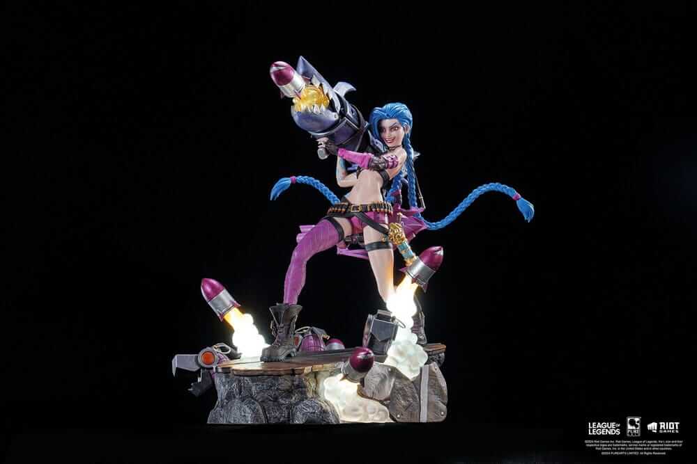 League of Legends Statue 1/6 Jinx 32cm – Hobby Figures