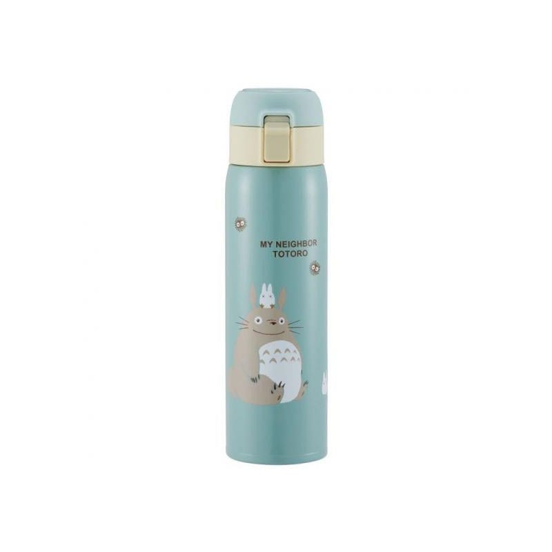 My Neighbor Totoro Water Bottle One Push Matt Light Green 480 ml ...