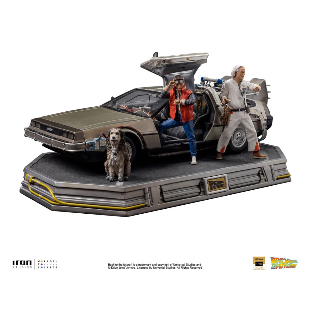 Back to the Future Art Scale Statue 1/10 DeLorean – Hobby Figures