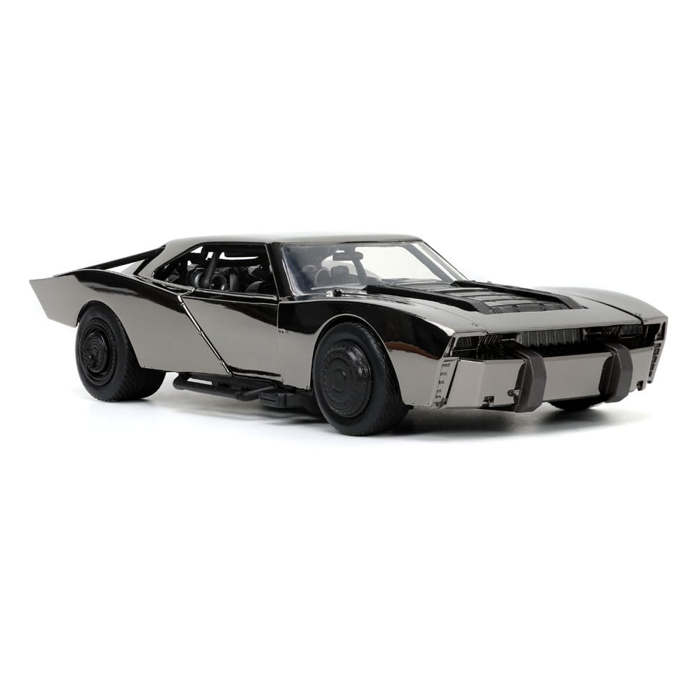 Batman 2022 Hollywood Rides Diecast Model 1/24 2022 Batmobil Black ...