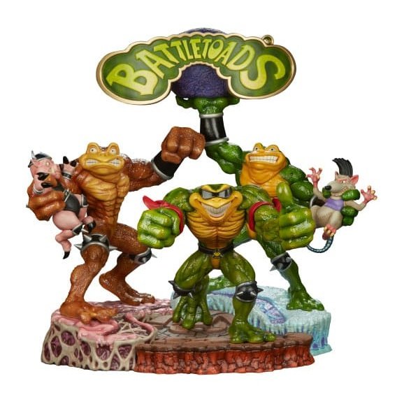 Battletoads Statue Set Brawler Collection 56cm - Hobby Figures