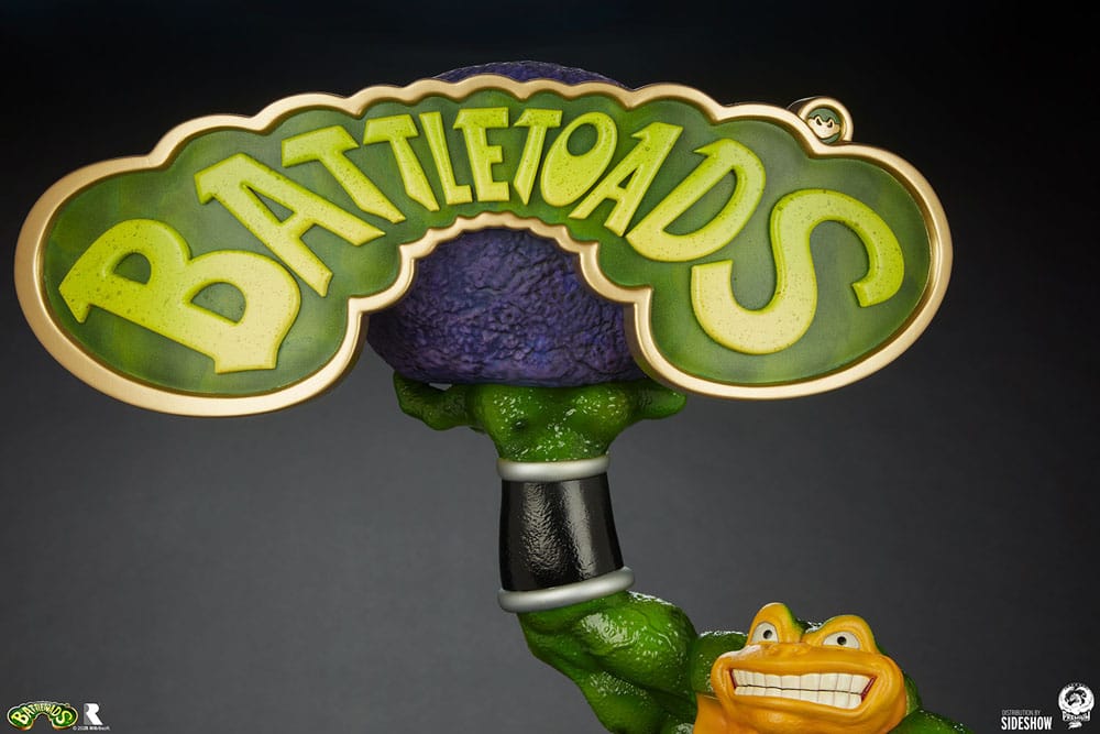Battletoads Statue Zitz: Rare Cover Art 56cm - Hobby Figures