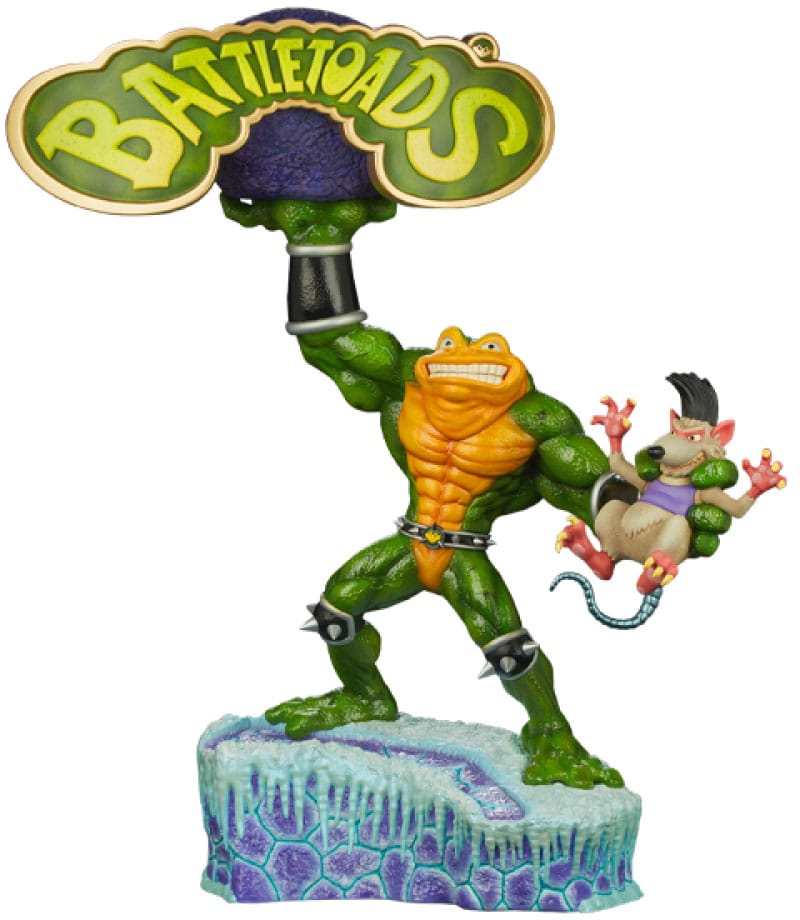 Battletoads Statue Zitz: Rare Cover Art 56cm - Hobby Figures