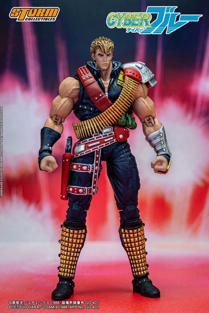 Cyber Blue Action Figure 1/12 Blue 18cm - Hobby Figures