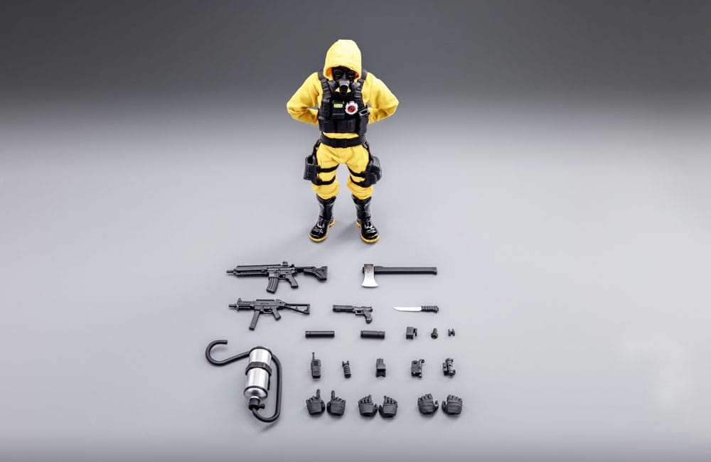 DH-S002 SCP Foundation Series Action Figure 1/12 MTF ZETA-9 "Mole Rats ...