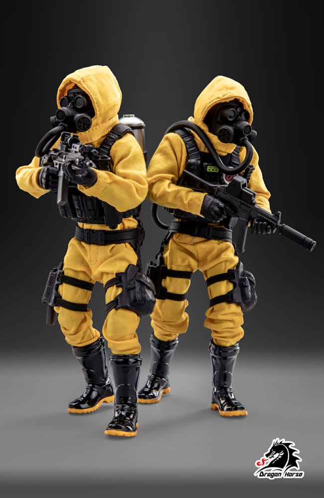 DH-S002 SCP Foundation Series Action Figure 1/12 MTF ZETA-9 "Mole Rats ...