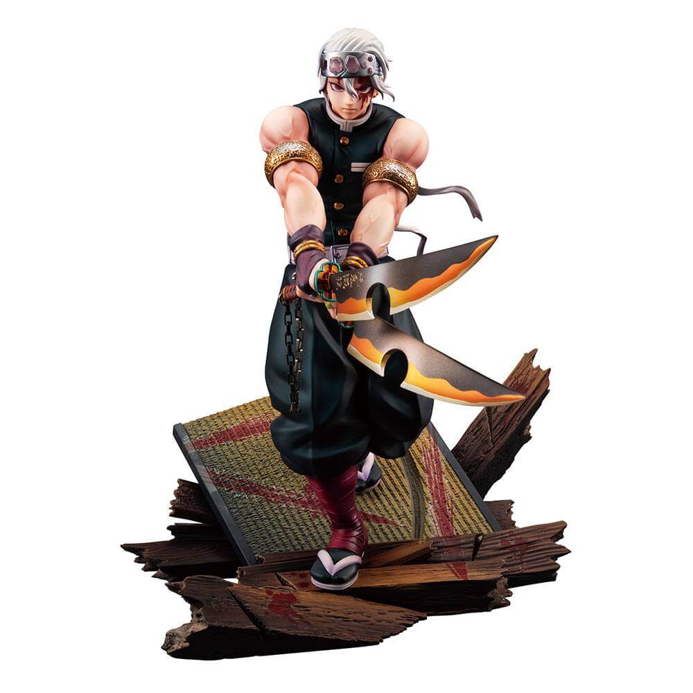 Demon Slayer Kimetsu no Yaiba G.E.M. PVC Statue 1/8 Tengen Uzui 23cm ...