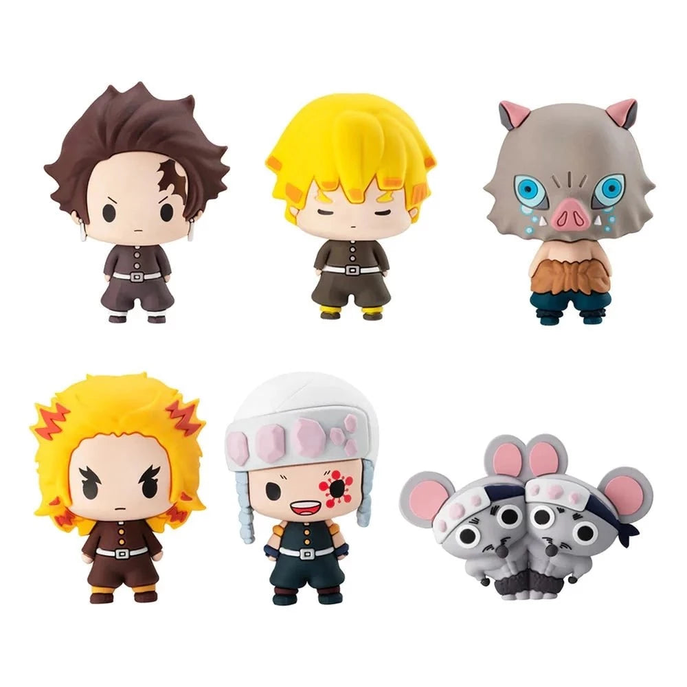 Demon Slayer: Kimetsu no Yaiba Mascot Series Trading Figure 6-Pack Vol ...