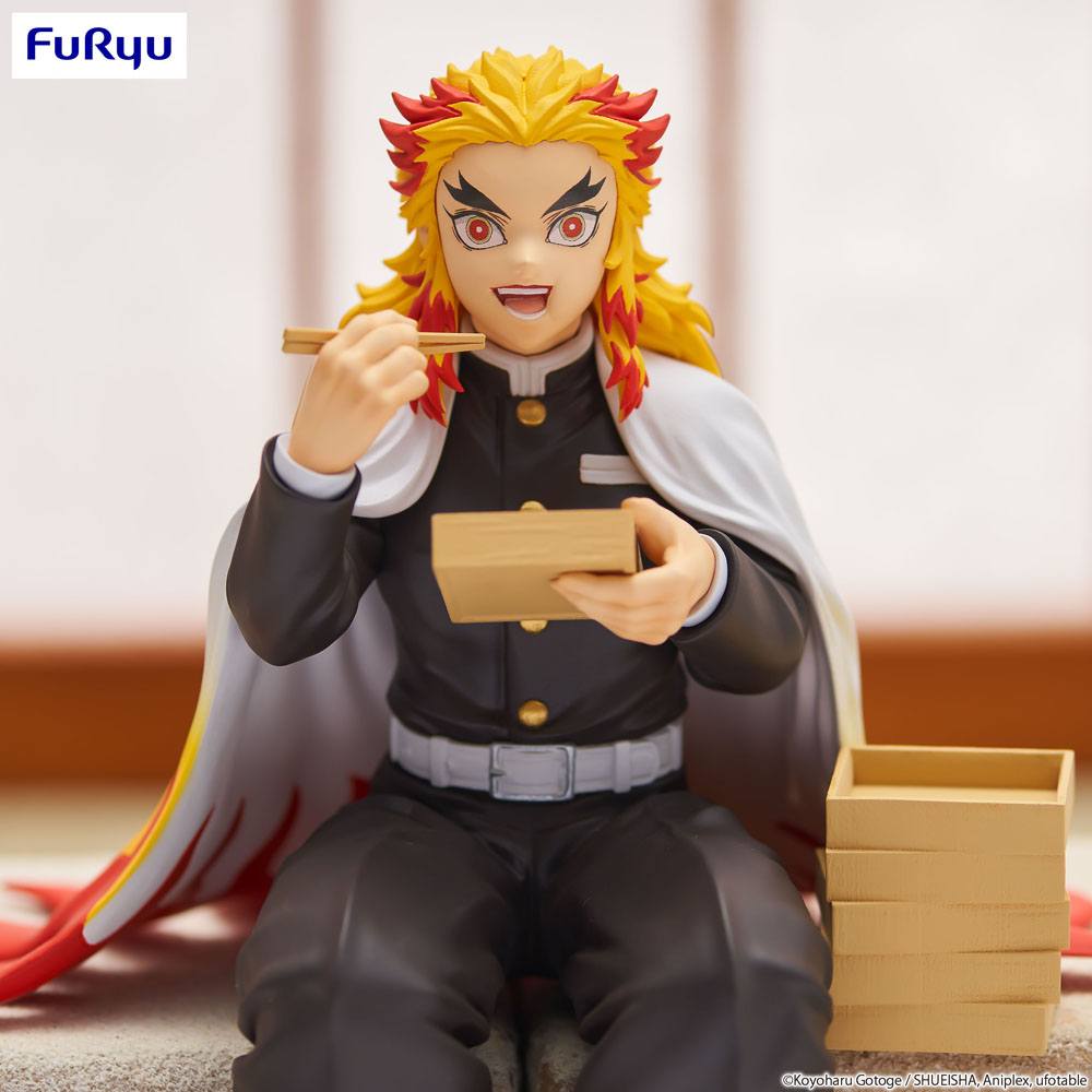 Demon Slayer: Kimetsu no Yaiba Noodle Stopper PVC Statue Rengoku Kyoju ...