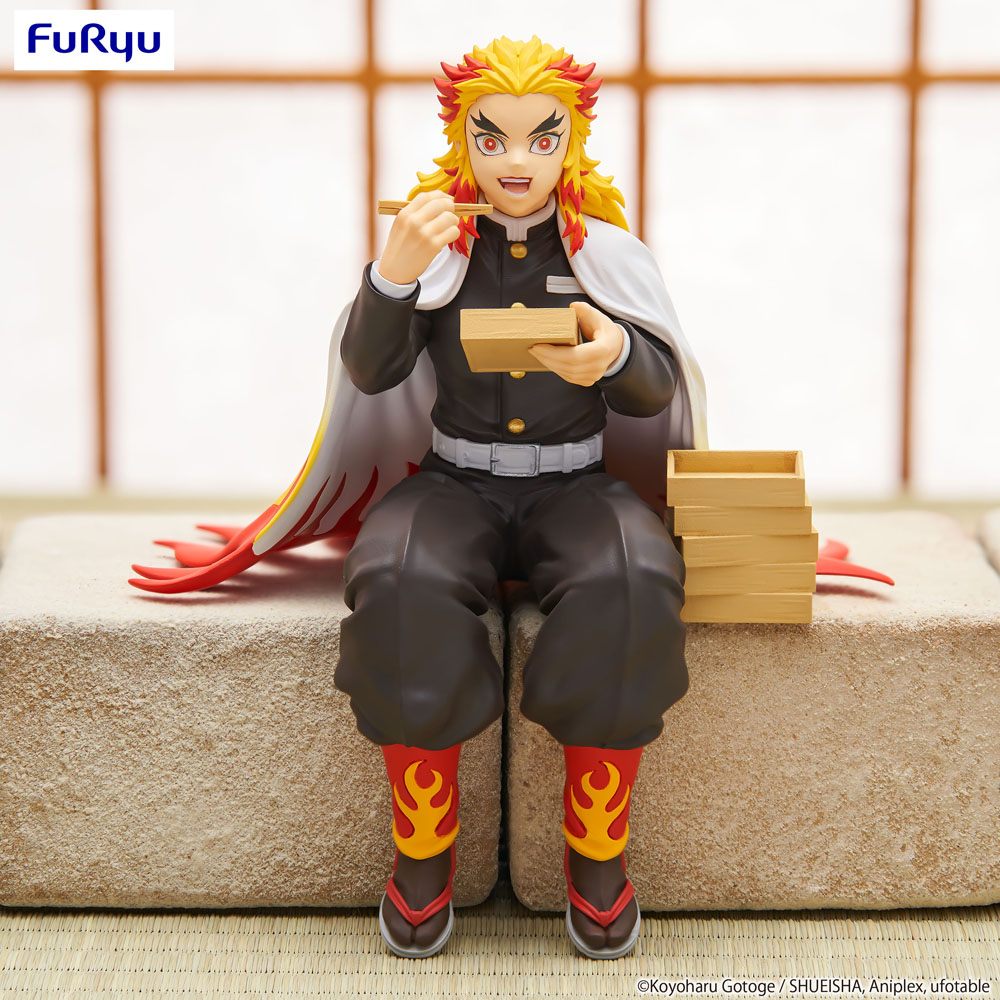 Demon Slayer: Kimetsu no Yaiba Noodle Stopper PVC Statue Rengoku Kyoju ...