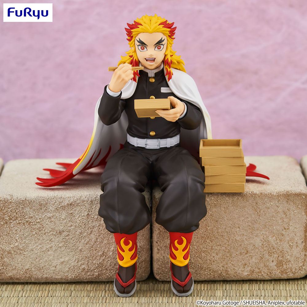 Demon Slayer: Kimetsu no Yaiba Noodle Stopper PVC Statue Rengoku Kyoju ...