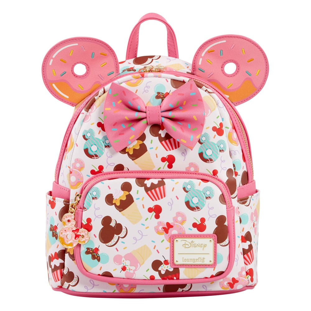 Disney by Loungefly Backpack Mickey & Friends Cupcake & Donuts All Ove ...