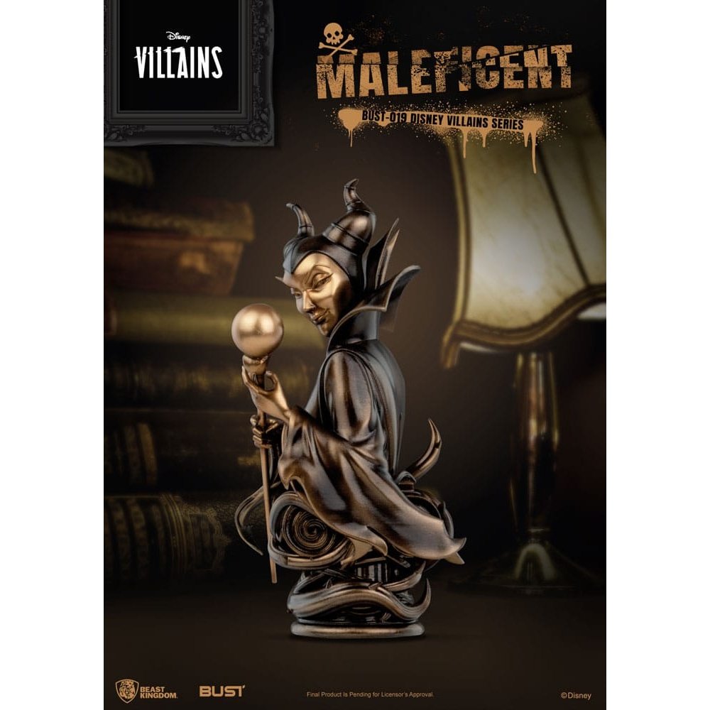 Disney Villains Series PVC Bust Maleficent 16cm - Hobby Figures