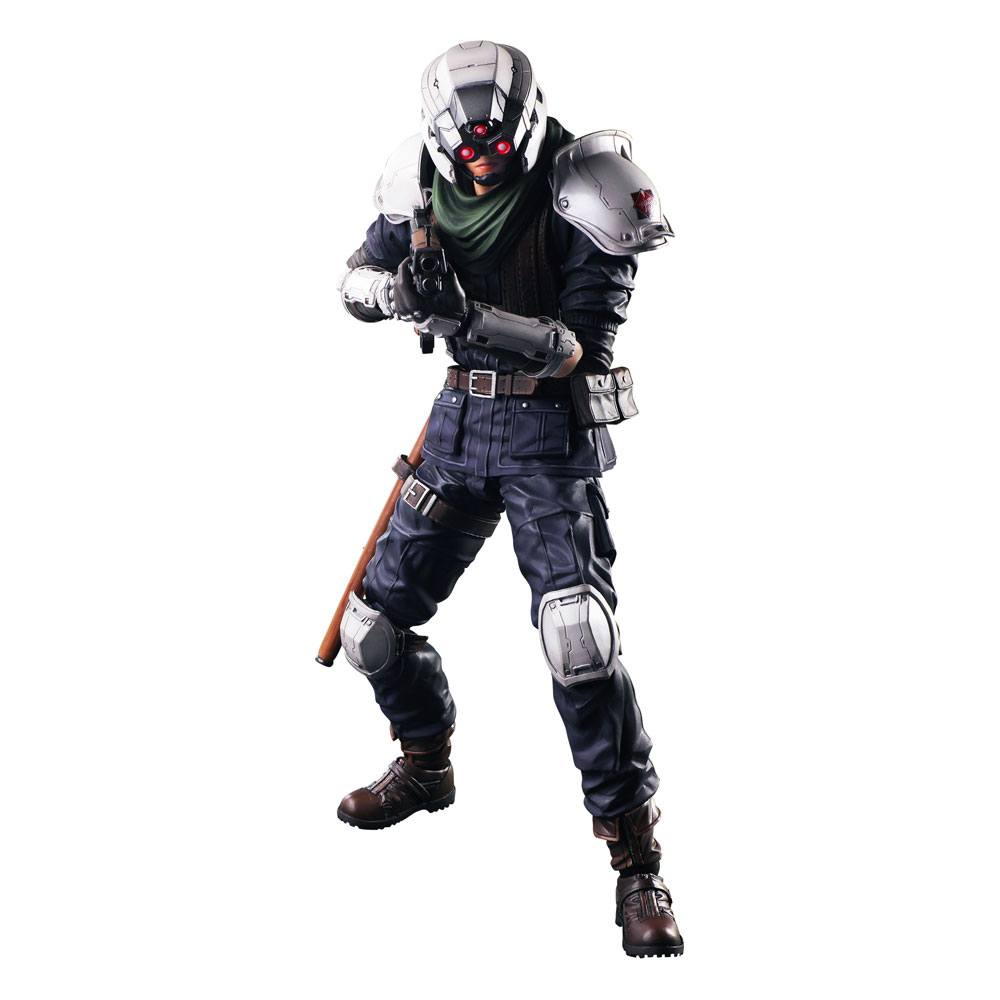 Final Fantasy VII Remake Play Arts Kai Action Figure Shinra Security O ...