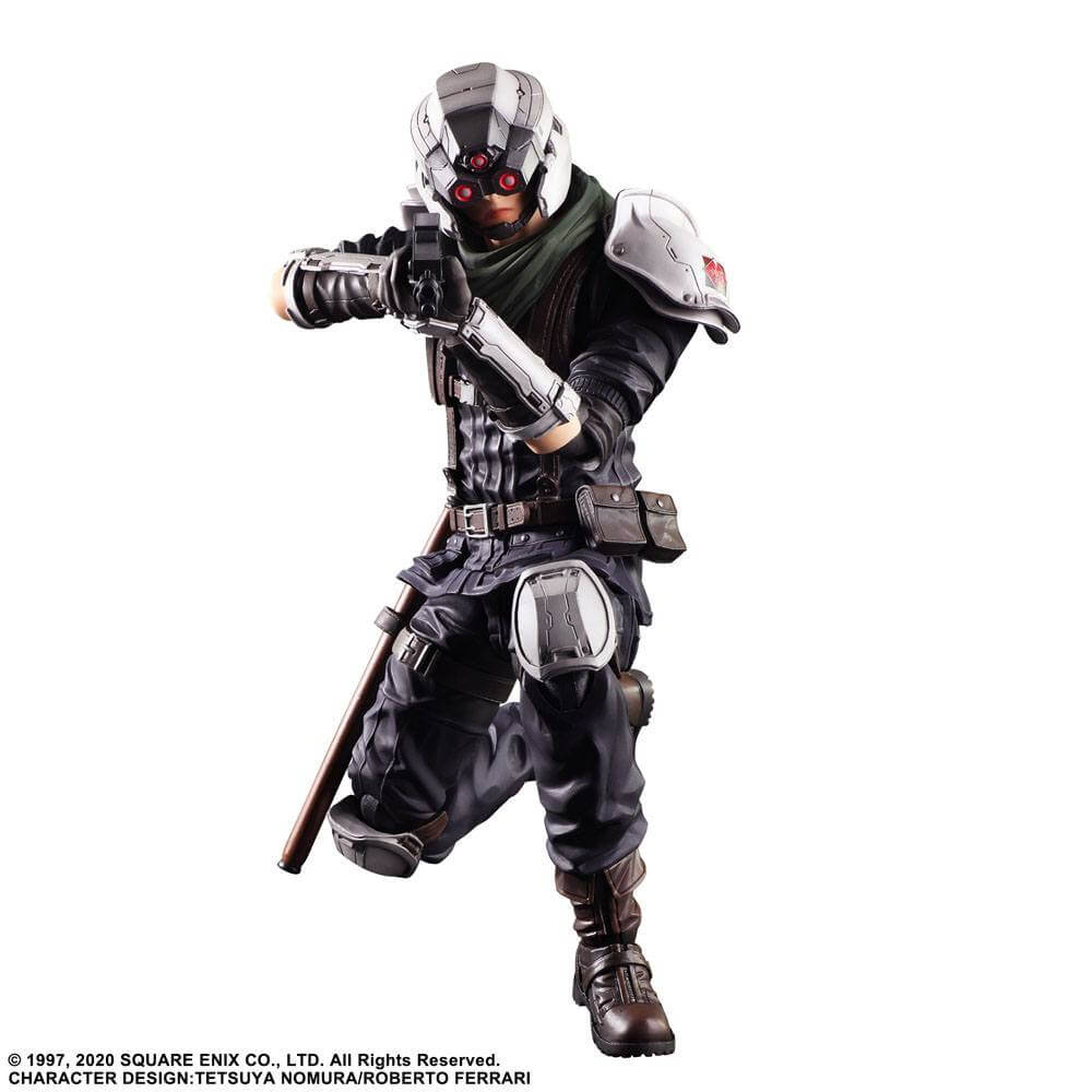 Final Fantasy VII Remake Play Arts Kai Action Figure Shinra Security O ...