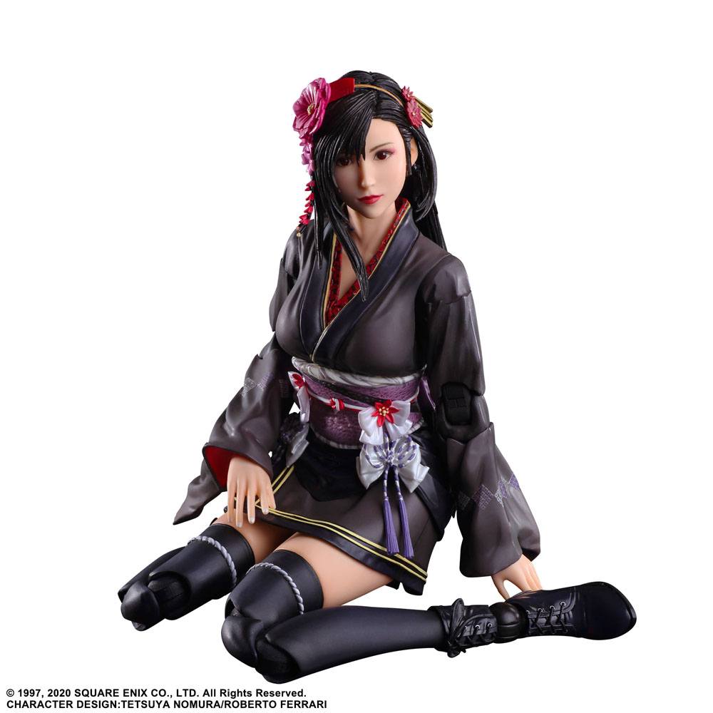 Final Fantasy VII Remake Play Arts Kai Action Figure Tifa Lockhart Exo ...