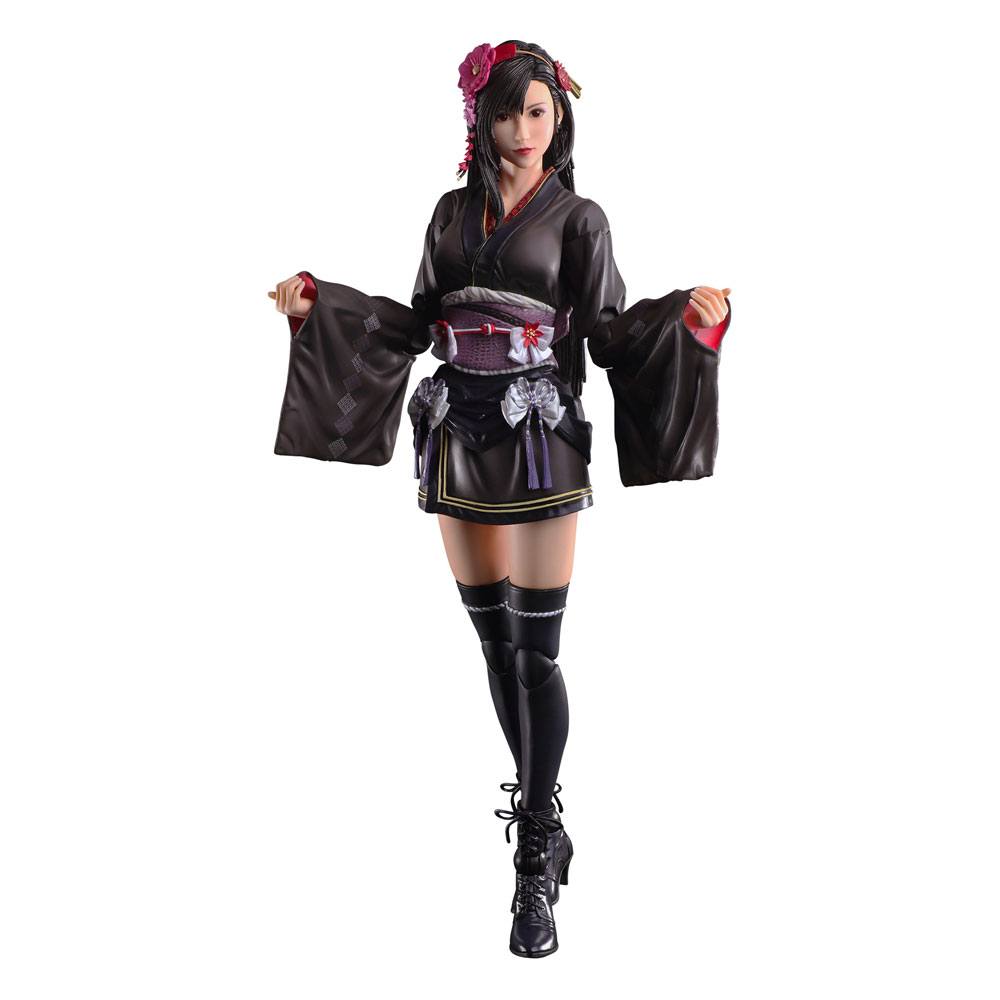 Final Fantasy VII Remake Play Arts Kai Action Figure Tifa Lockhart Exo ...