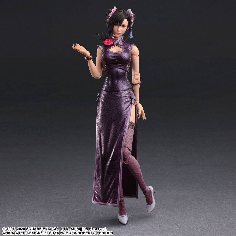 Final Fantasy VII Remake Play Arts Kai Action Figure Tifa Lockhart Spo ...